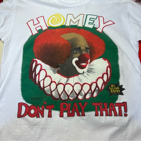 Shirts | In Living Color Homey D Clown Promo 199 Vintage Tee Shirt Mens ...